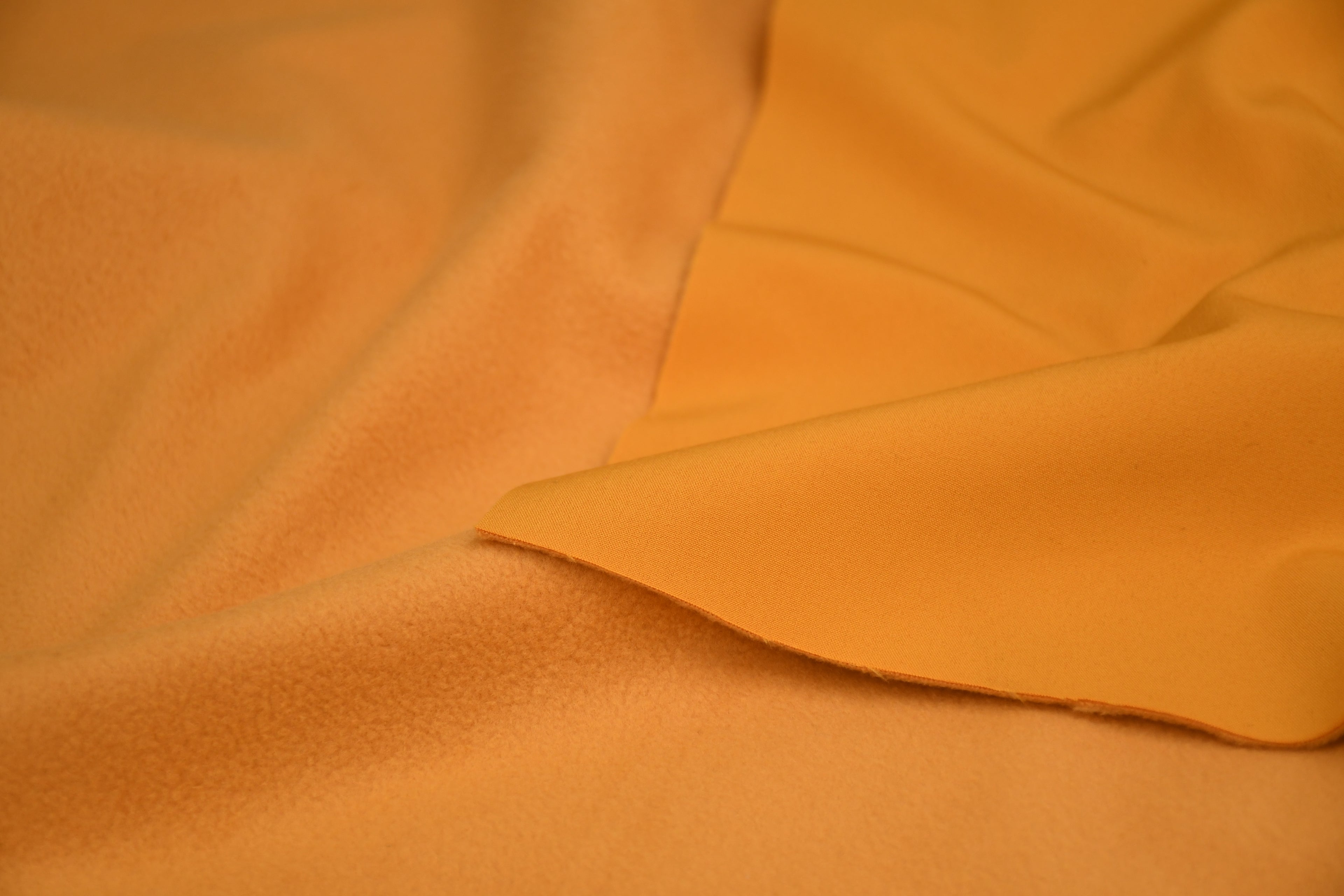 Softshell Fleece Water Repellent Fabric- Yellow – Frontier Fabrics