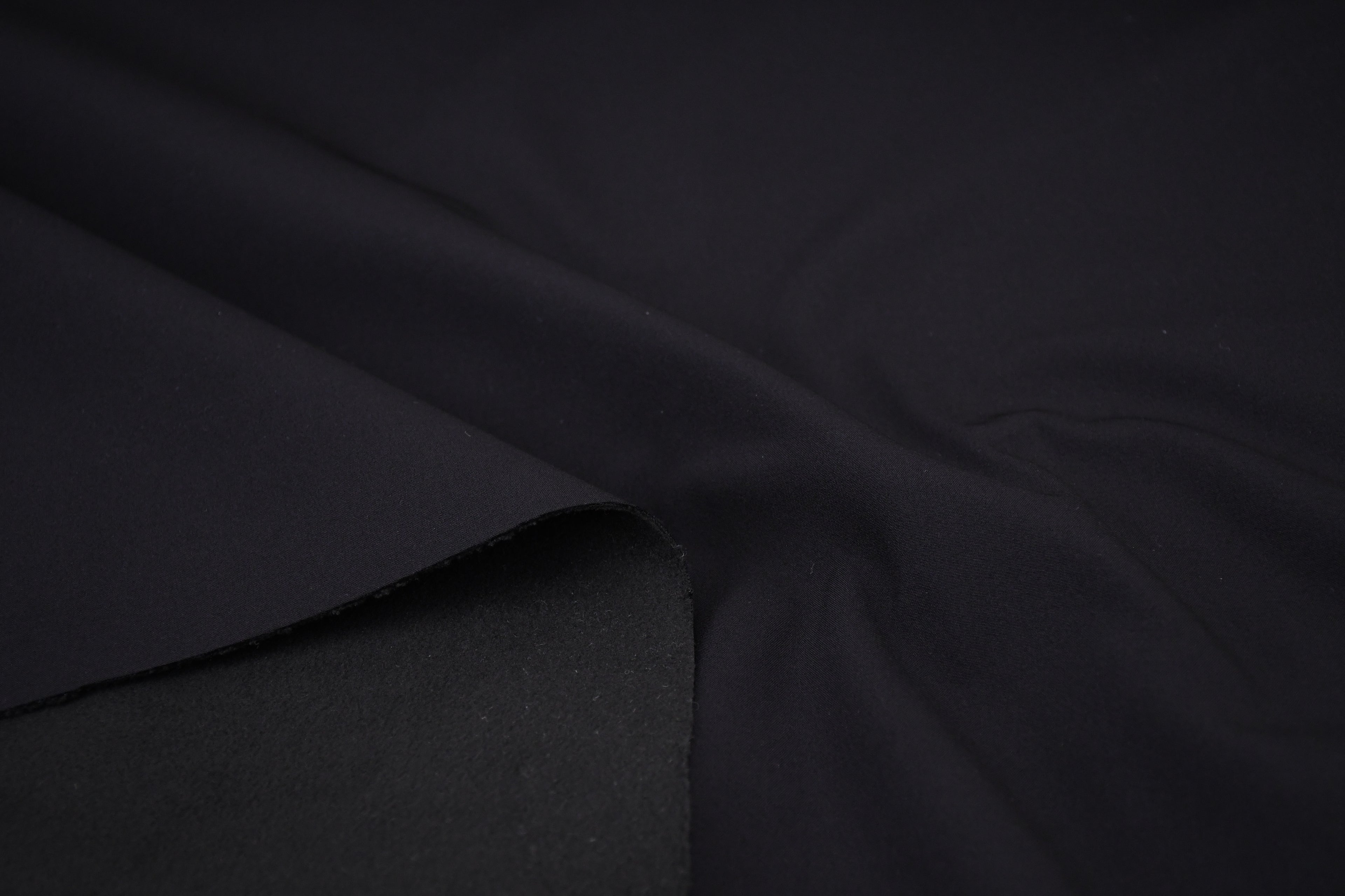 Softshell Fleece Water Repellent Fabric- Black – Frontier Fabrics
