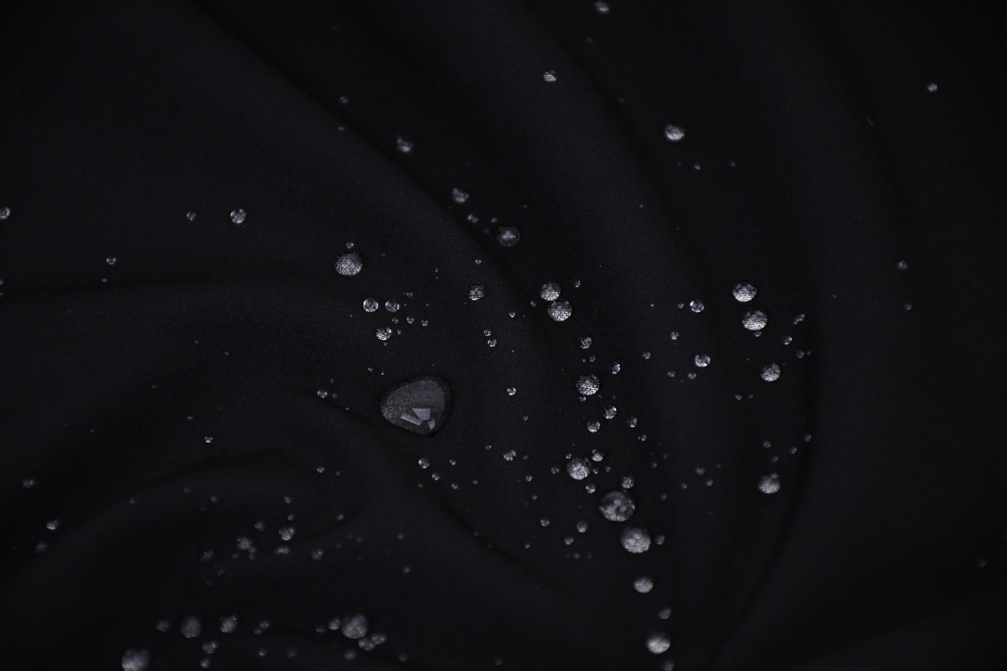 Softshell Fleece Water Repellent Fabric- Black – Frontier Fabrics
